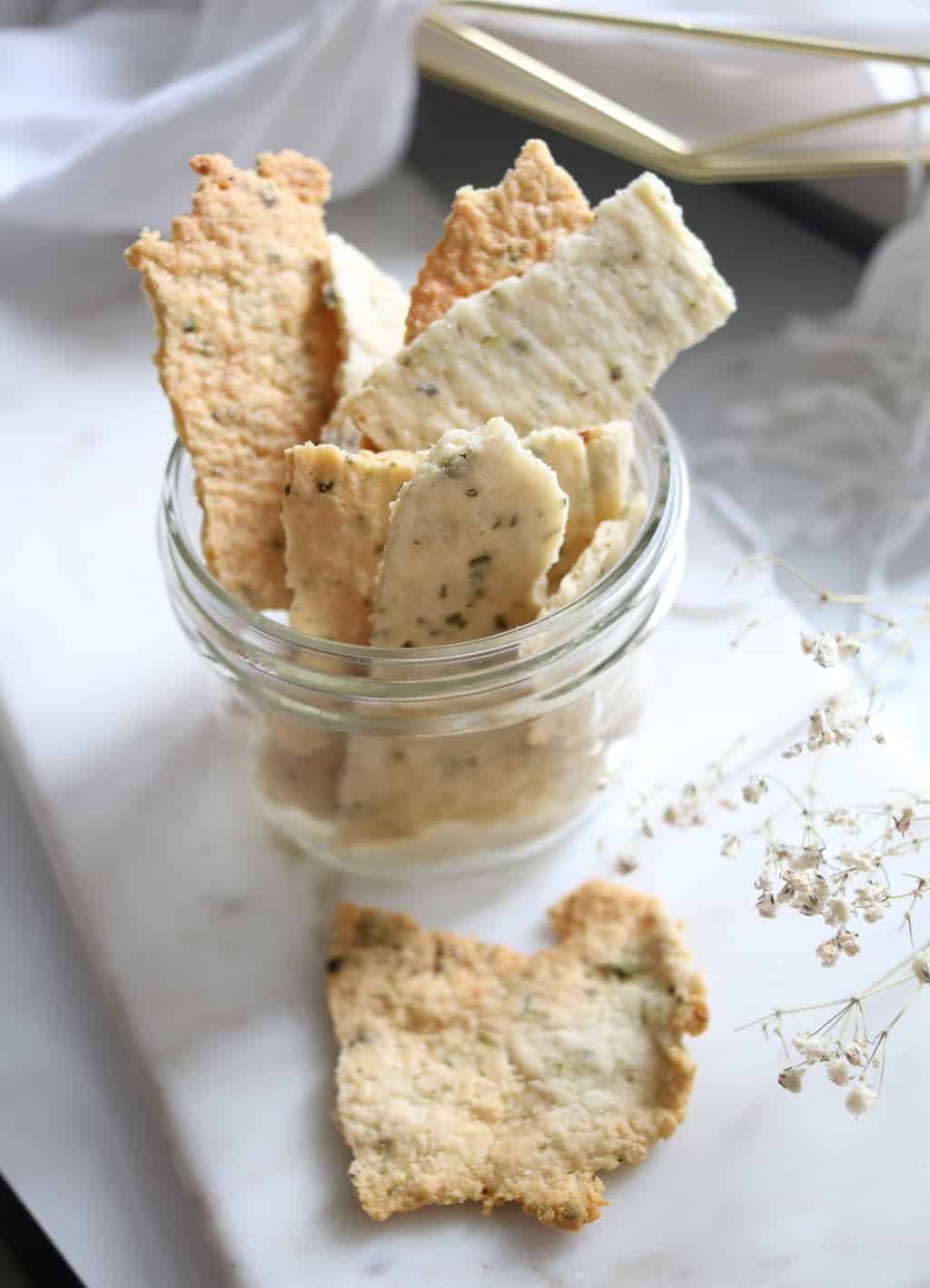Sourdough Starter Cracker Recipe • Girl Loves Gloss